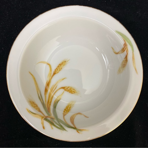 Puritan | Dining | Vintage Set Of 5 Puritan China Wheat Pattern Rimmed ...